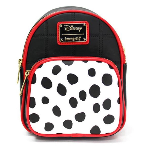 Disney | Bags | Disney Loungelfy Cruella Convertible Backpack ...
